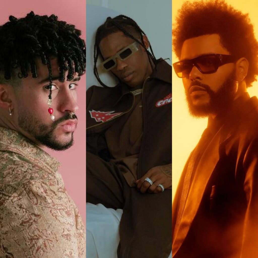 Travis Scott embarca no funk ao lado de Bad Bunny e The Weeknd - Poptivo